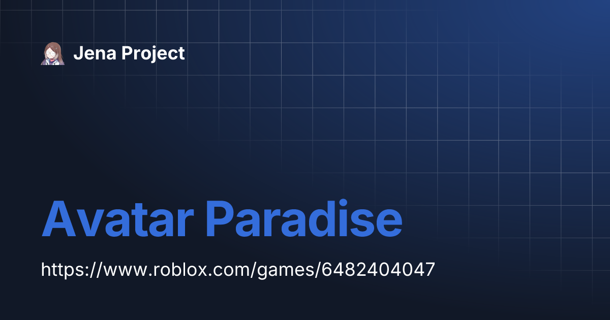 Avatar Paradise | Jena Project
